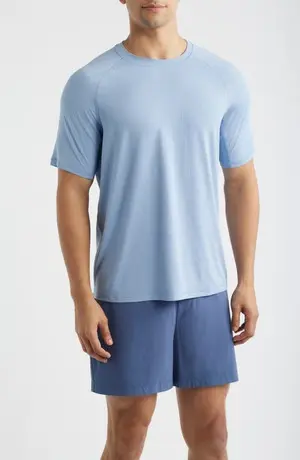 Zella Endurance Performance T-shirt - Blue Dewdrop
