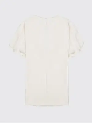 ALYSI V-neck Short Sleeve Top