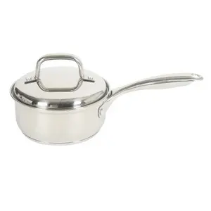 OSTER Platinum Sedwick Stackable Stainless Steel Pots And Pans Cookware Set