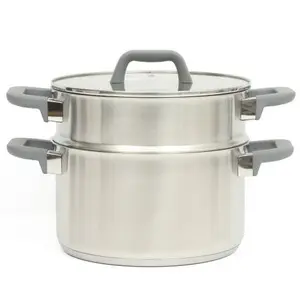 OSTER Beauford 9-piece Stainless Steel Pots And Pans Cookware Set