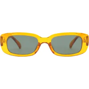 SAD EYEWEAR Sad Eyewear Bouquet Rectangular Sunglasses Amber