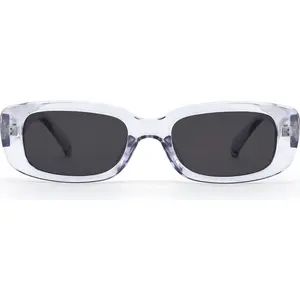 SAD EYEWEAR Sad Eyewear Bouquet Rectangular Sunglasses Ice