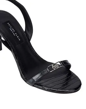 Philipp Plein Hexagon High Heel Sandals
