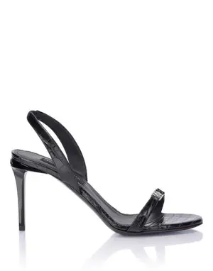 Philipp Plein Hexagon High Heel Sandals