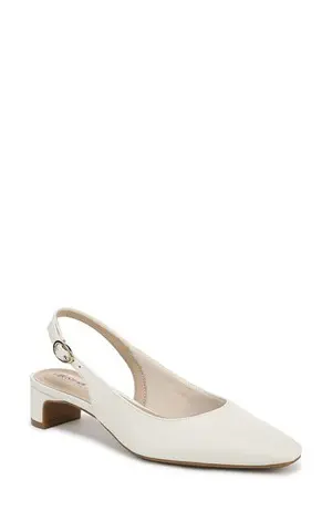 LIFESTRIDE Lorena Slingback Pump White