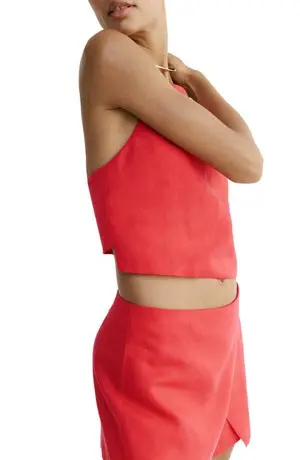 Mango Square Neck Crop Top