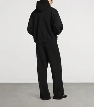 Balenciaga Cotton Messy Spray Logo Sweatpants