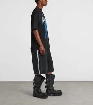 Balenciaga Cotton Paris Thunderstorm T-shirt