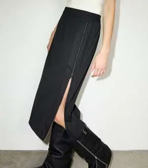 Max & Co. Technical Jersey Midi Skirt