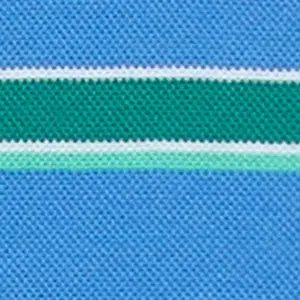 Max & Co. Cotton Striped Polo Shirt - Blue