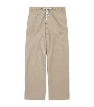 Balenciaga Cotton Drawstring Oversized Chinos