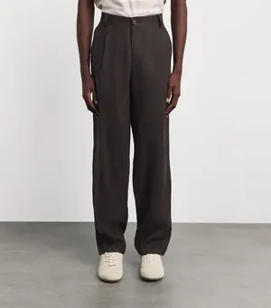 Oliver Peoples Morton Pleated Trousers