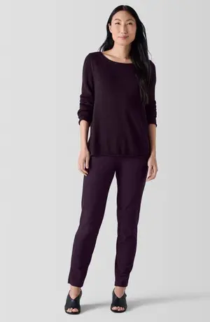 Eileen Fisher Slim Ankle Pants