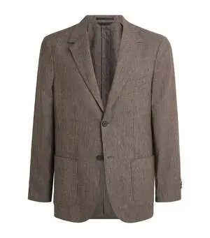 Sunspel Linen Blazer