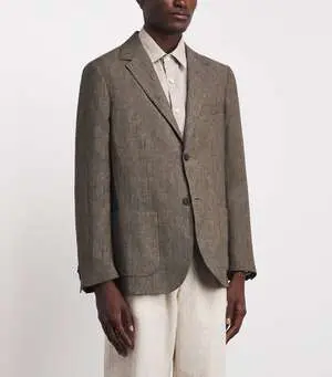 Sunspel Linen Blazer
