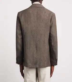 Sunspel Linen Blazer