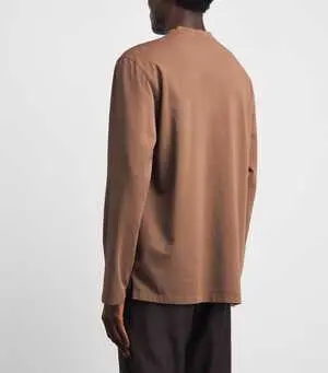Barena Venezia Cotton Jersey Henley Top