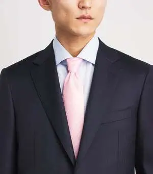 Canali Wool Pinstripe 2-piece Suit - Navy