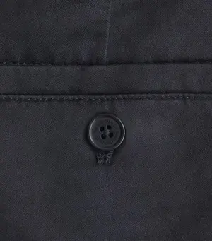 NN.07 Kay" Pleated Stretch-cotton Shorts