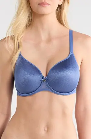 Chantelle Norah Comfort Spacer Minimizer T-shirt Bra - Ocean Blue