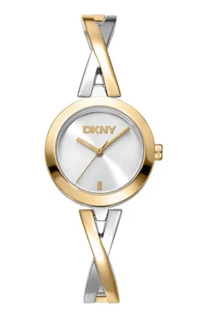 Dkny L 170 Bracelet Watch Silver/gold Multi