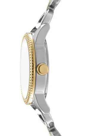 Dkny Open Link Bracelet Watch - Silver