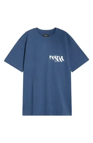 PURPLE BRAND Logo Graphic T-shirt