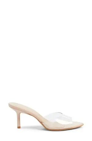 OPEN EDIT Micah Heeled Sandal - Clear