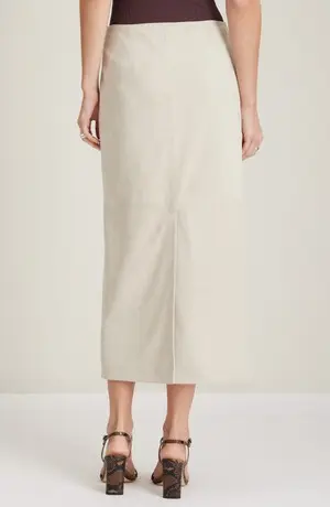 Nordstrom Suede Midi Skirt