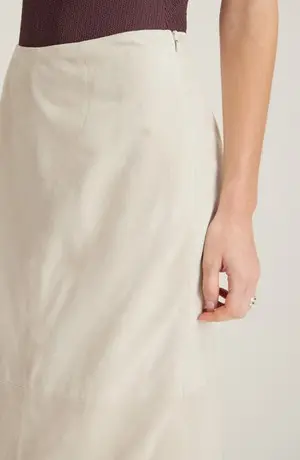 Nordstrom Suede Midi Skirt
