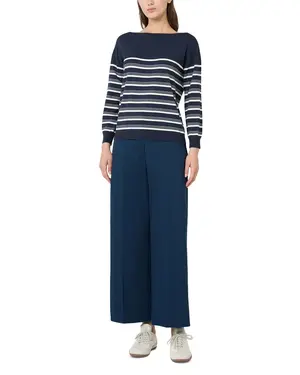 Max Mara Wkdurial Stretch Cotton Satin Pants