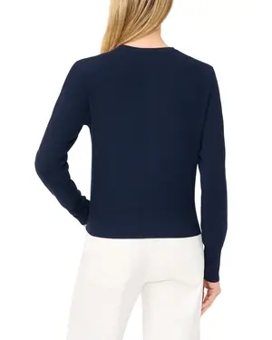 CECE DUPRAZ Crewneck Cardigan Sweater