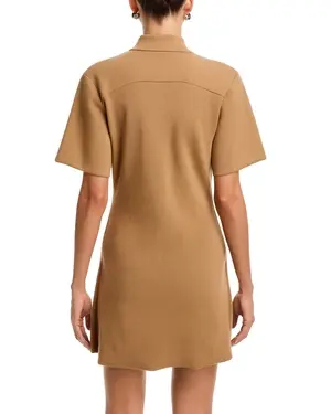 3.1 Phillip Lim Short Sleeve Polo Mini Dress