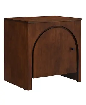 MODWAY Appia Arched Door Nightstand - Walnut