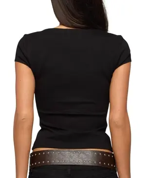 EDIKTED Whitley Hook & Eye Top