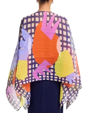 Issey Miyake Market Madame Poncho Top