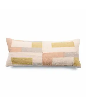 STUDIO VARIOUSLY Lumbar Pillow Cover, 35l X 14w - Transparent