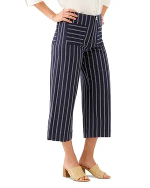 Karen Kane Cropped Wide Leg Pants