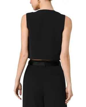 French Connection Sleeveless Boxy Top