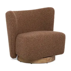 INTERLUDE HOME Dorian Swivel Lounge Chair - Ridge