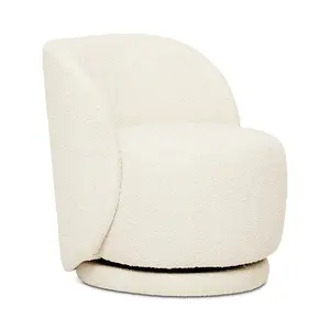 INTERLUDE HOME Oslo Swivel Lounge Chair - Bluff