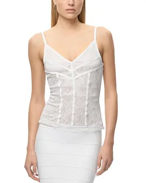Herve Leger The Sylvia Lace Top