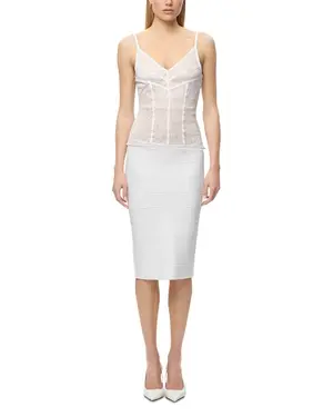 Herve Leger The Sylvia Lace Top
