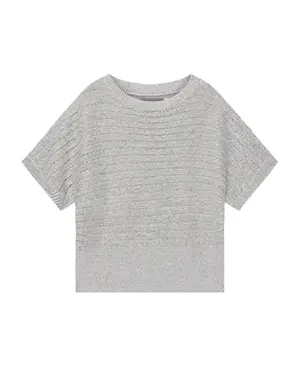 Mint Velvet Metallic Batwing Knit Top