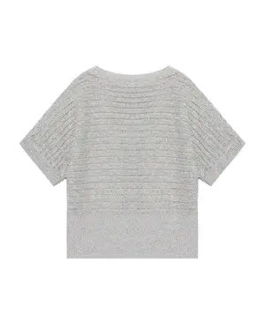 Mint Velvet Metallic Batwing Knit Top