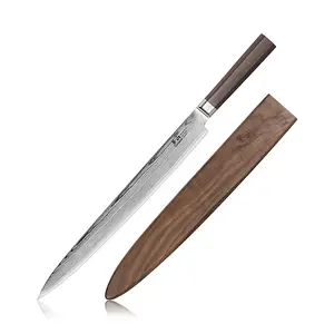 CANGSHAN Cagshan Maya 12 Sashimi Knife - Brown