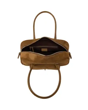 Sandro Ezmehralda Suede Crossbody Bag