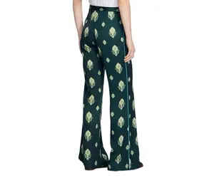 Sandro Paisley Print Floaty Pants