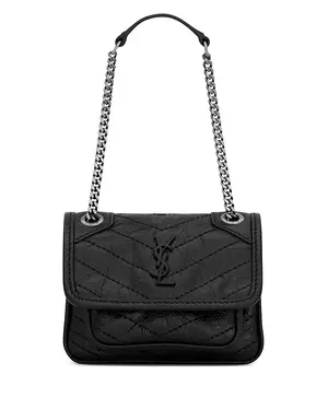 Saint Laurent Niki Micro Bag - Black