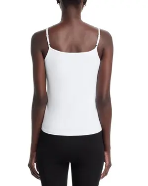 Majestic Filatures Jersey Stretch Cami Top - Blanc